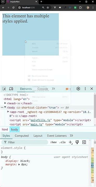 Angular Style Binding Single And Multiple Styles Angular18 Youtube