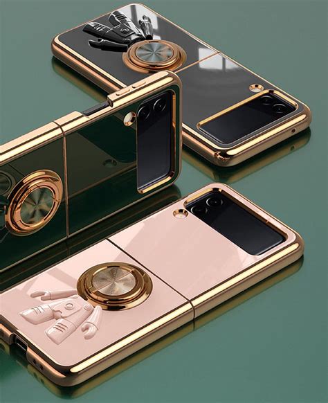 갤럭시z플립4 케이스 새상품 마그네틱 거치대 Tpu메탈재질 헬로마켓