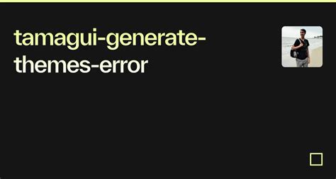 Tamagui Examples Codesandbox