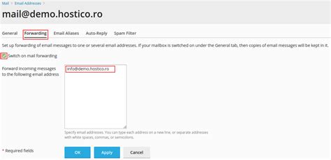 Adding An Email Forwarding Forwarder In The Plesk Panel Hostico