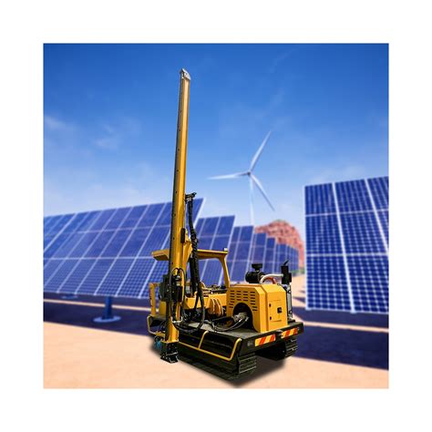 High Technological Solar PV Ground Screw Pile Driver Pile Drivers And Solar Pile Driver
