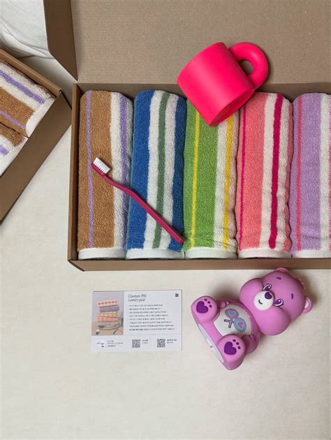 뮬리박스ㅣ맥시멀리스트 🗃️ 제품협찬 💟알록달록 예쁜 ‘데이브 호텔타올💟 오감리뷰 프로그램을 통해 제품을 제공받아 직접 사용하고 스타일링한 후기입니다 1981년부터