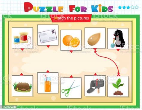 일치하는 게임 어린이를위한 교육 게임 아이들을위한 퍼즐 올바른 개체와 일치합니다 0명에 대한 스톡 벡터 아트 및 기타 이미지 0명 검색 고름 Istock