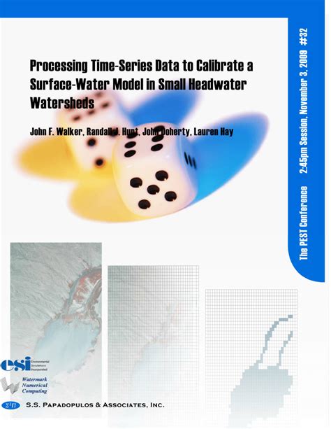 Pdf Effective Use Of Time Series Data To Calibrate A Coupled Ground