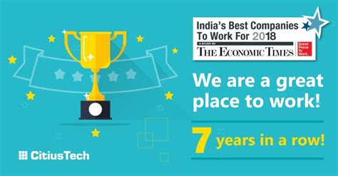 Archit Nigam On Linkedin Indias Best Companies To Work For 2018