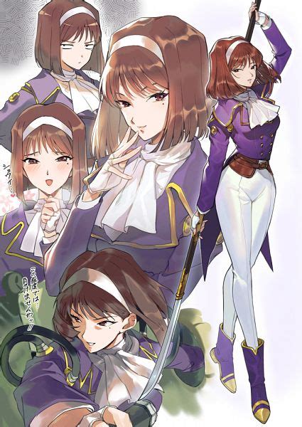 Kanzaki Sumire Sakura Taisen Zerochan Anime Image Board