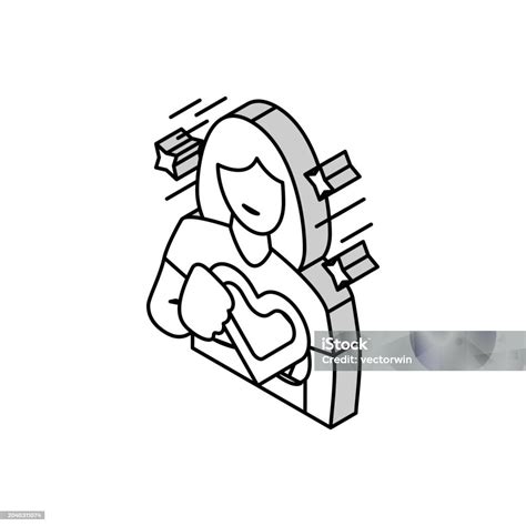 여자를 들고있는 심장 아이소 메트릭 아이콘 벡터 일러스트 레이 션 Health에 대한 스톡 벡터 아트 및 기타 이미지 Health 귀여운 낙서 드로잉 Istock