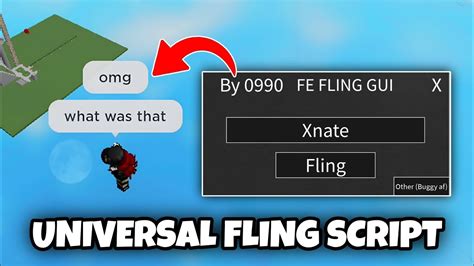 New Fluxus Universal Fe Fling Gui Script Best For Trolling 😂