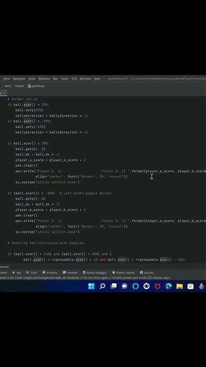 How To Create Pong Game Using Python In Few Minutespopular Code