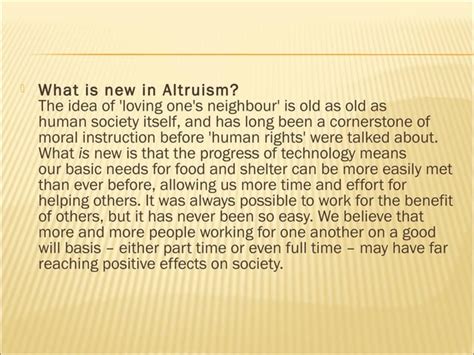 Altruism And Sex Roles Ppt