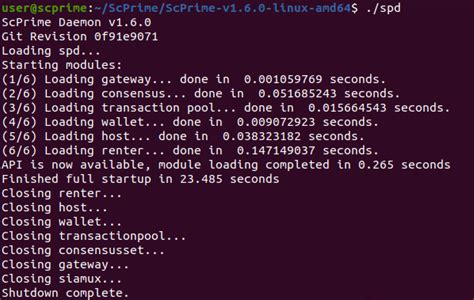 Command Line Interface Cliwallet Setup Linux Scprime Cloud Storage