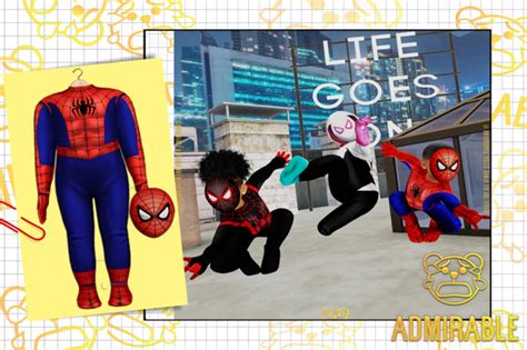 Second Life Marketplace Admirable Spiderman Costume