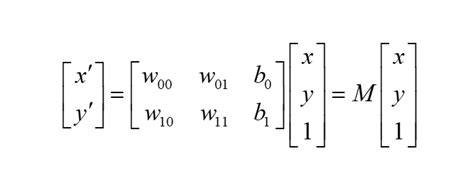 第九篇仿射变换 哔哩哔哩