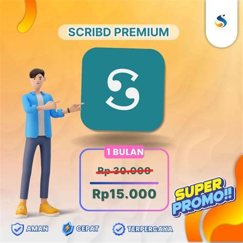 Jual Scribd Premium 1 Tahun Ribuan Artikel Jurnal Makalah Siap