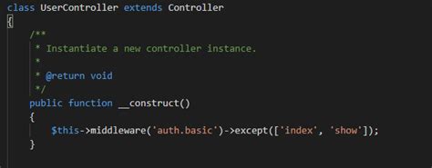 Php Why I Keep Getting 401 Unauthorized Error When Trying To Login With Laravel Basic Auth