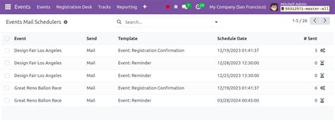 Events In Odoo 17 Odoo 17 Community Book