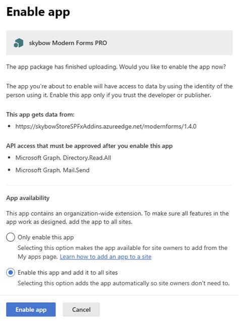 Skybow Forms Designer Sharepoint Add In Getting Started Skybow Portal