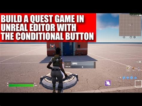 Easily Build A Quest Game In Unreal Editor For Fortnite Using The Conditional Button YouTube