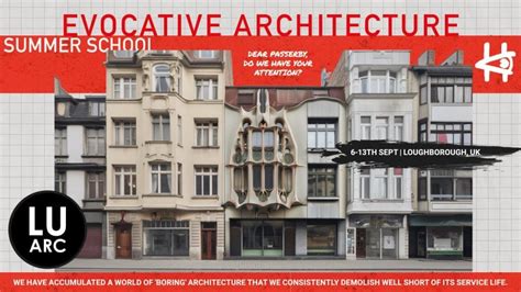 Evocative Architecture Summer School Dezeen Events Guide