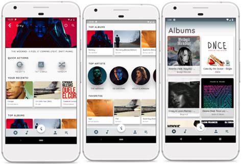 A Material Designed Music Player Developed In Flutter