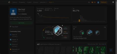 Vijay Goyal On Linkedin Leetcode Codingchallenge Continuouslearning Programming