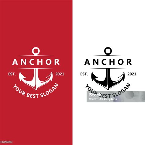 선박 앵커 로고 아이콘 벡터 포트 복고풍 디자인 일러스트 레이 션 강철에 대한 스톡 벡터 아트 및 기타 이미지 강철 고무도장 고풍스런 Istock