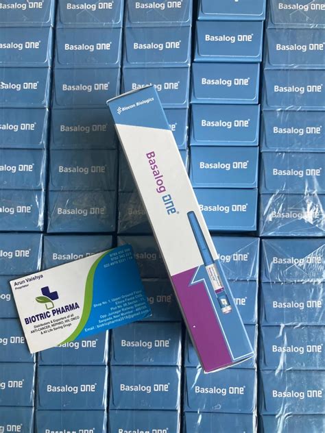 Basalog One 100 Iuml 3 Ml 100u Ml At ₹ 600 Piece In Navi Mumbai Id
