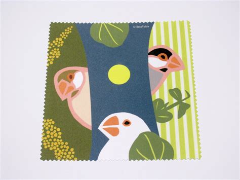 Java Sparrow Original Drawing・mini Calendar Restocked Sweet Birdie Boutique International