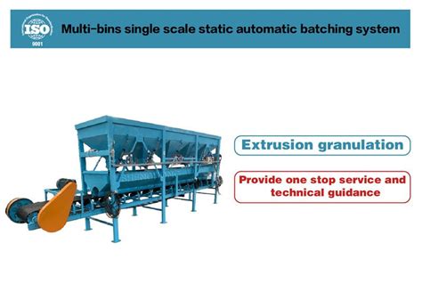 Multi Bins Single Bin Single Scale Automatic Batching System Sheng Hong