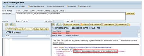 3334802 Trusted Rfc Issues In Sap Gateway Odata Sap Knowledge Base Article