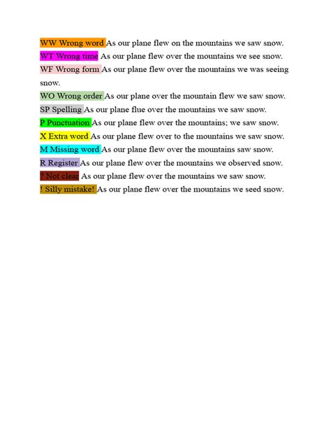 Correction Codes Pdf