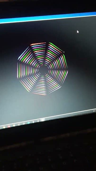 Multicolored Circle Design Using Puthon Turtle Youtube