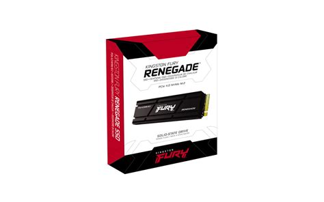 Kingston 4000G RENEGADE PCIe 4.0 NVMe SSD W/ HEATSINK - Kingston ...