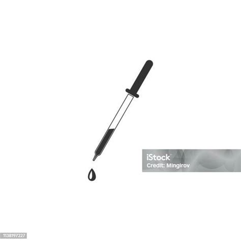 피 펫 아이콘 분리 의료 화학 실험실 장비의 요소입니다 드롭 파이 펫 의학 기호입니다 평면 디자인입니다 벡터 일러스트 건강 검진에 대한 스톡 벡터 아트 및 기타 이미지