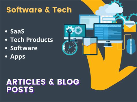 seo articles on software apps and saas for your tech blog upwork