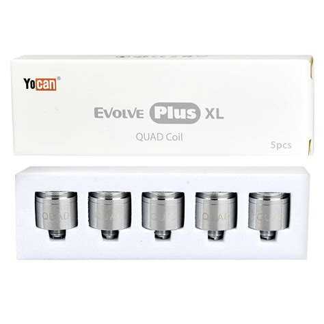 Yocan Evolve Plus Xl Replacement Coils 5pc Box