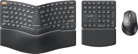 ProtoArc Ergonomic Keyboard Mouse EKM GHz Wireless Ergo Keyboard Mouse Combo Separate