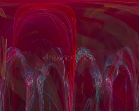 Abstract Digital Fractal Fantasy Ornament Magic Curl Template Imagination Decorative Card