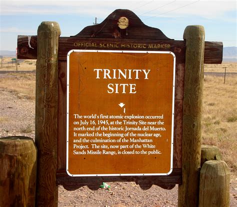 October Trinity Site Tour New Mexico Museum Of Space History