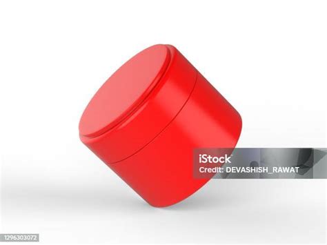 고립 된 흰색 배경에 화장품 크림 항아리 모형 템플릿 디자인 프리젠 테이션 준비 3d 일러스트 항아리에 대한 스톡 사진 및 기타 이미지 Istock