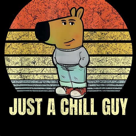 Chill Guy Stickers Etsy
