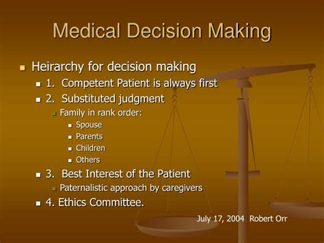 Ppt Medical Ethics Medical Decision Making Powerpoint Presentation Free Download Id2623923