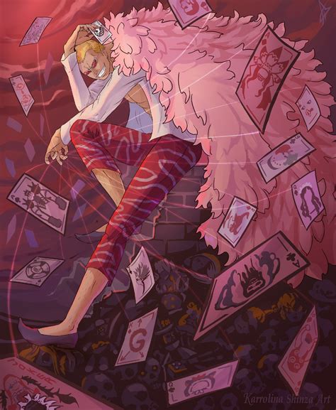 Donquixote Doflamingo Donquixote Rocinante Monet Baby Sugar And More One Piece Drawn