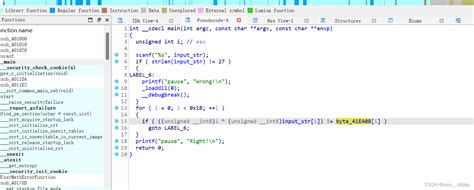 Mrctf2020 Xor1 Ctf 刷题日记 Mrctf2020 Xor 1 Csdn博客