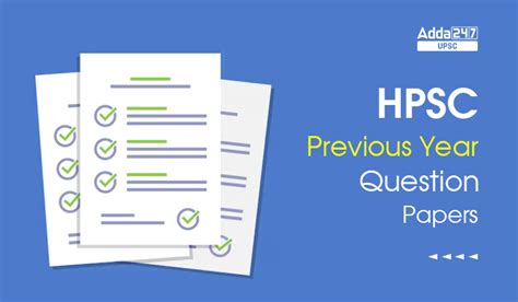 Hpsc Previous Year Question Papers Download Prelims And Mains Pdf