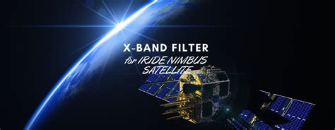 X Band Filter For The Iride Nimbus Satellite Rf Microtech