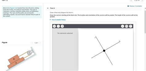Solved Item U Review Constants Part A Block A In Figure Chegg