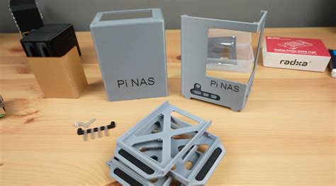 Raspberry Pi 5 Four Bay Nas By Mklements Makerworld Download Free 3d
