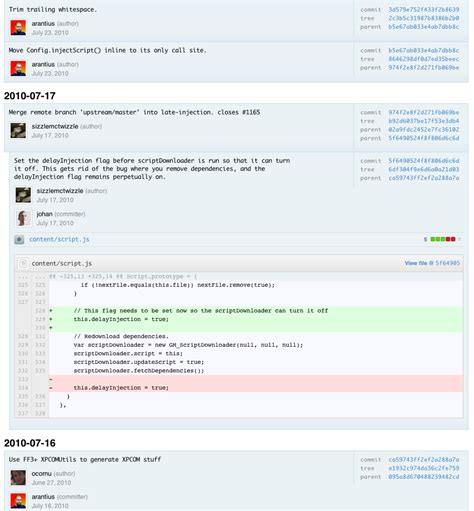 Ecmanaut Friendlier Github Commits Pages