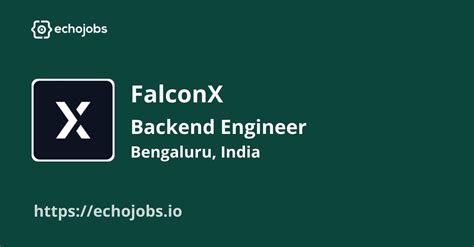 falconx is hiring backend engineer bengaluru india [python aws docker tensorflow] r golangjob